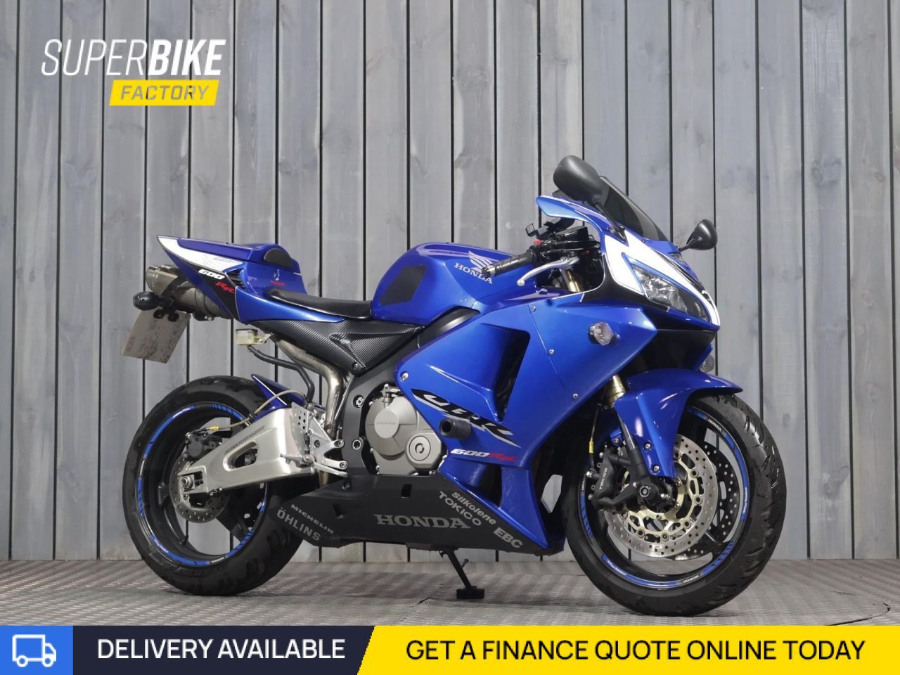 2005 HONDA CBR600RR BLUE with 18721 miles - Used Motorbikes Dealer ...