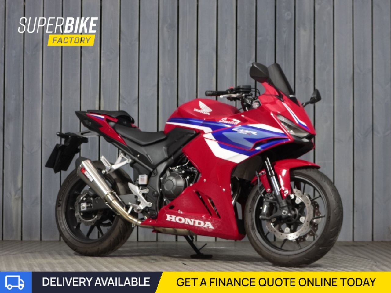 2024 HONDA CBR500R RED with 637 miles - Used Motorbikes Dealer ...