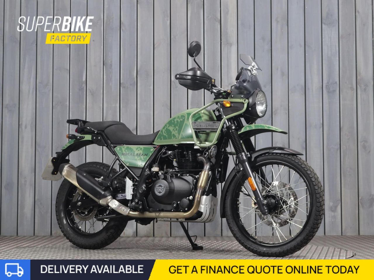 2021 ROYAL ENFIELD HIMALAYAN 411 - 2123 miles | Superbike Factory