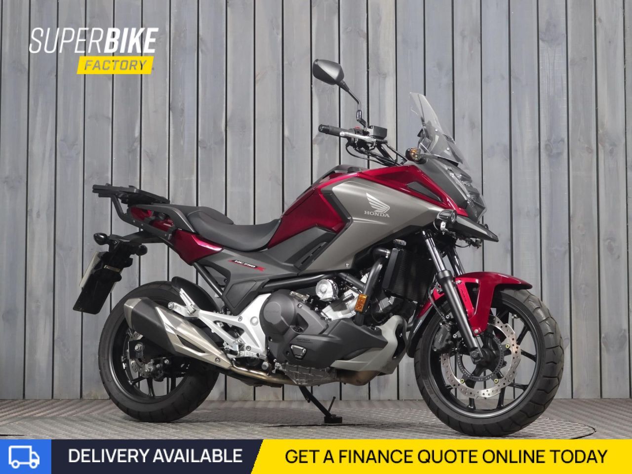 2021 HONDA NC750X RED with 3710 miles - Used Motorbikes Dealer ...