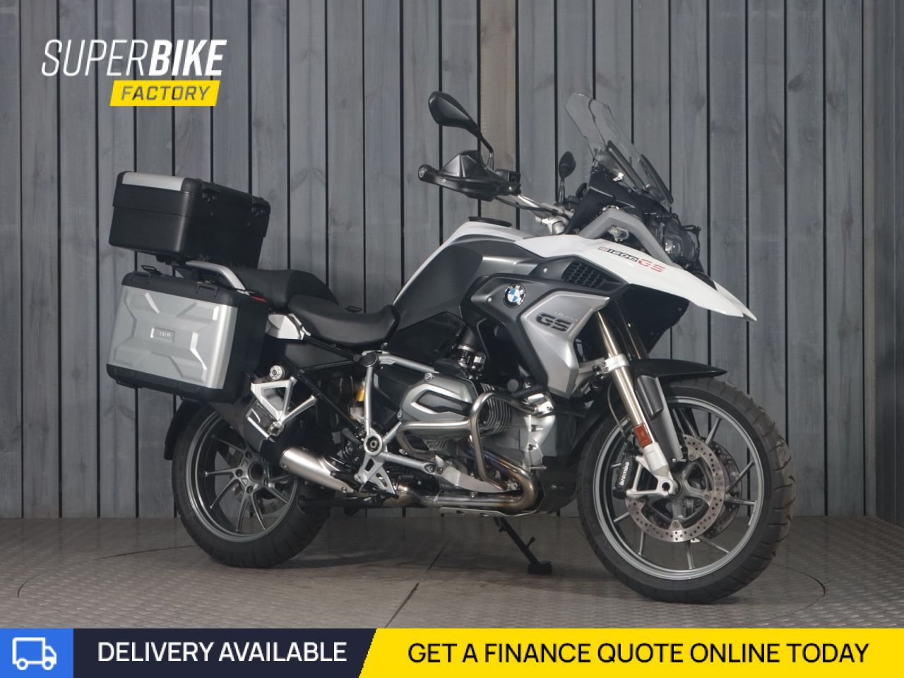 2017 BMW R1200GS WHITE with 9756 miles - Used Motorbikes Dealer ...
