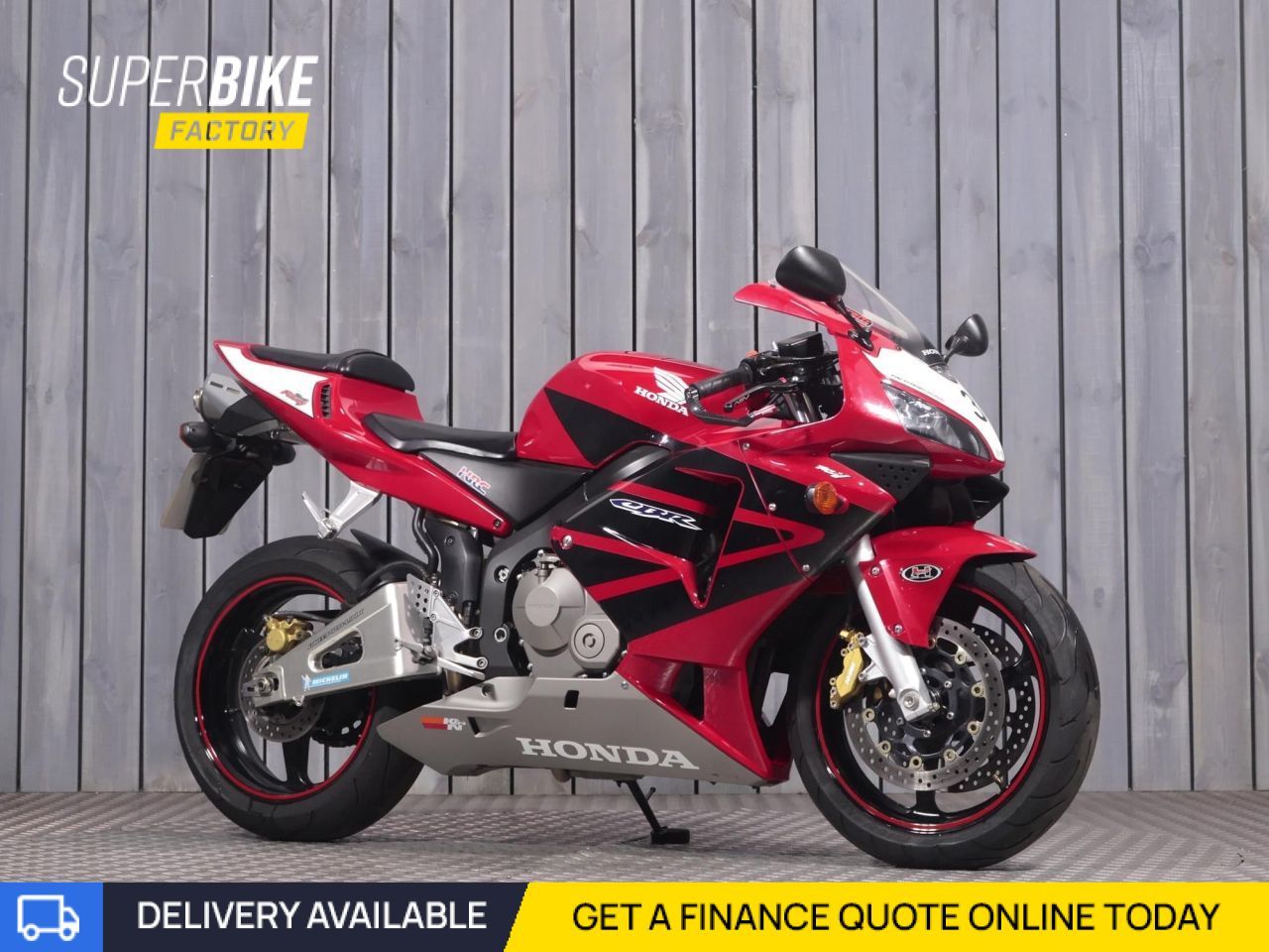 2003 HONDA CBR600RR RED with 9975 miles - Used Motorbikes Dealer: Cheshire & Donington Park: The ...