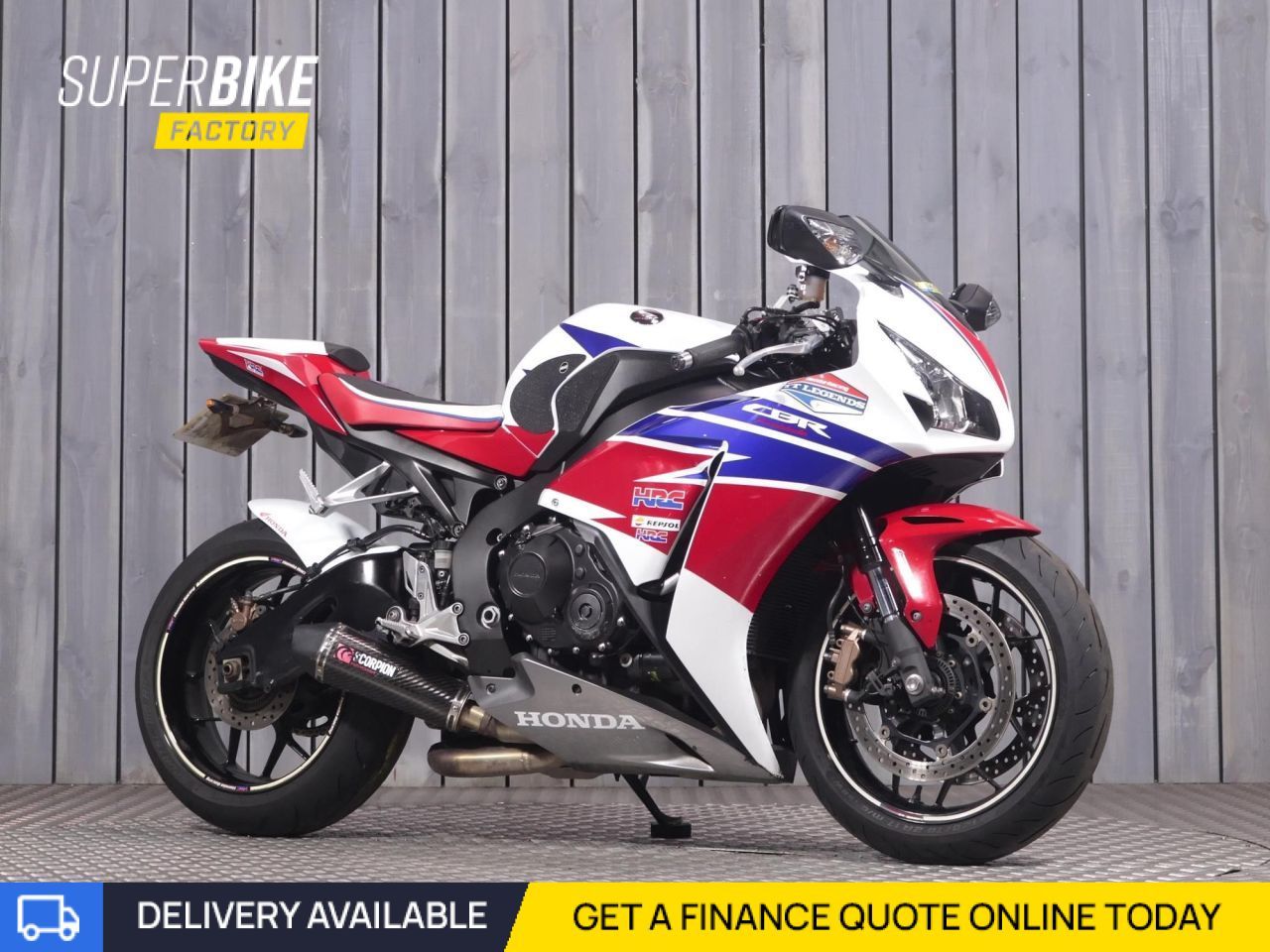 2014 HONDA CBR1000RR FIREBLADE WHITE with 24611 miles - Used Motorbikes ...