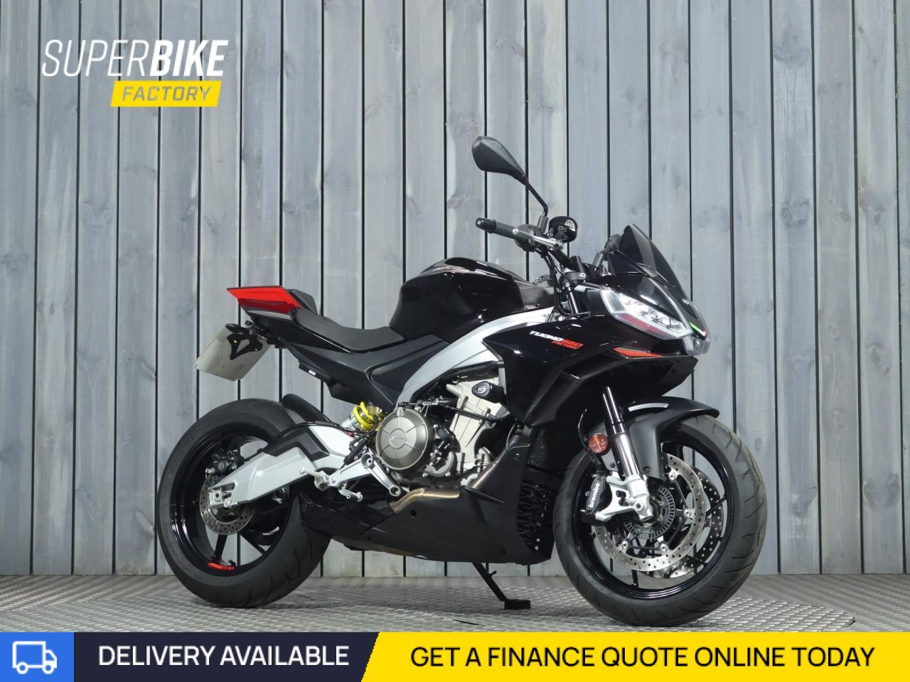 2022 APRILIA TUONO 660 BLACK with 7663 miles - Used Motorbikes Dealer ...