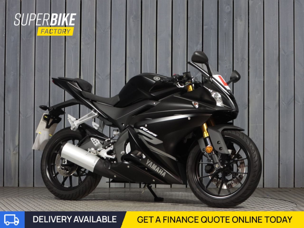 2017 YAMAHA R125 BLACK with 537 miles - Used Motorbikes Dealer ...