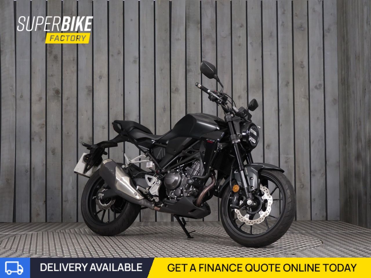 2023 HONDA CBF300 BLACK with 2204 miles - Used Motorbikes Dealer ...