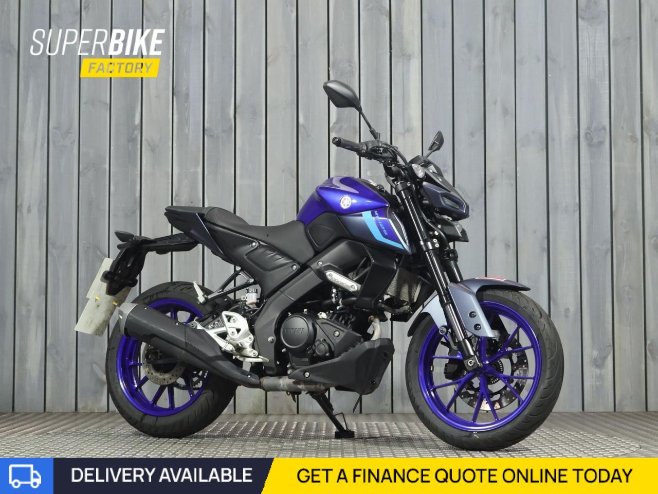 2016 YAMAHA MT-125 GREY with 9723 miles - Used Motorbikes Dealer ...