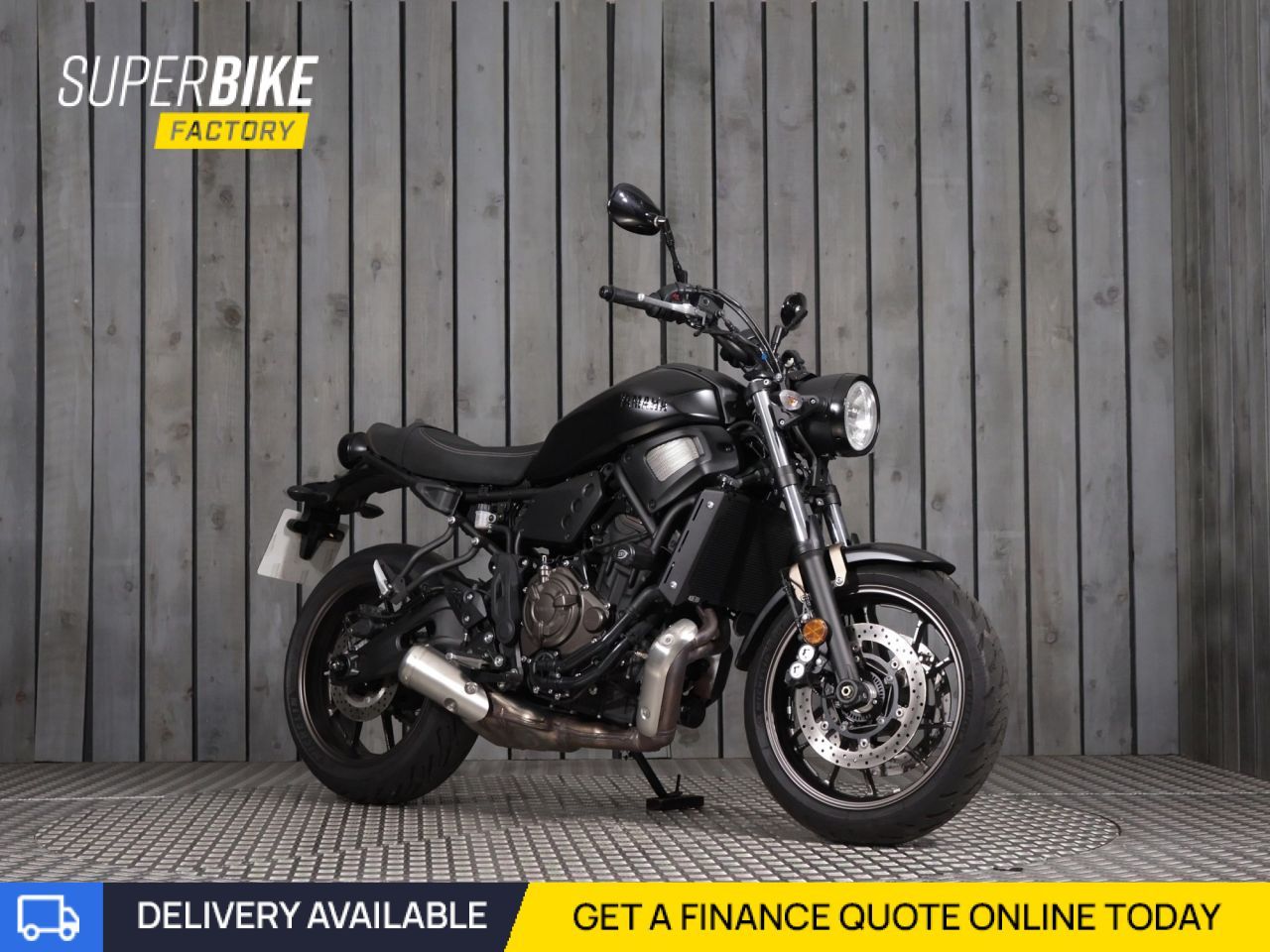 2022 YAMAHA XSR700 BLACK with 2530 miles - Used Motorbikes Dealer ...