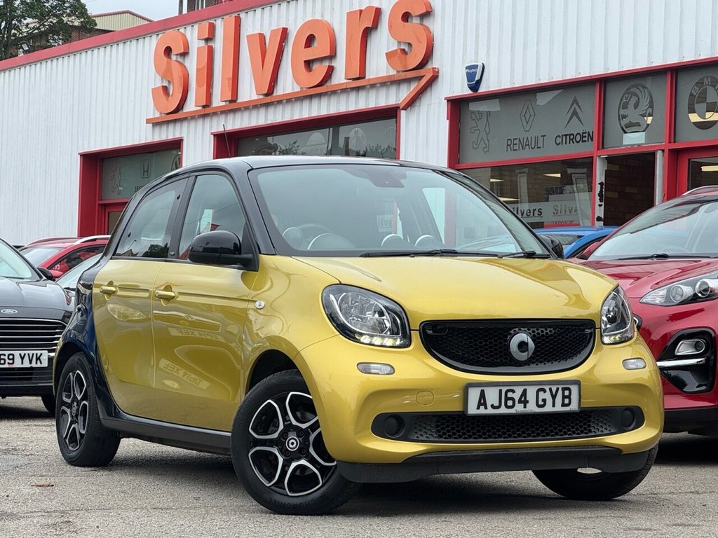 Smart Forfour 1.0 Prime (premium) Hatchback 5dr Petrol Manual Euro 6 (s ...