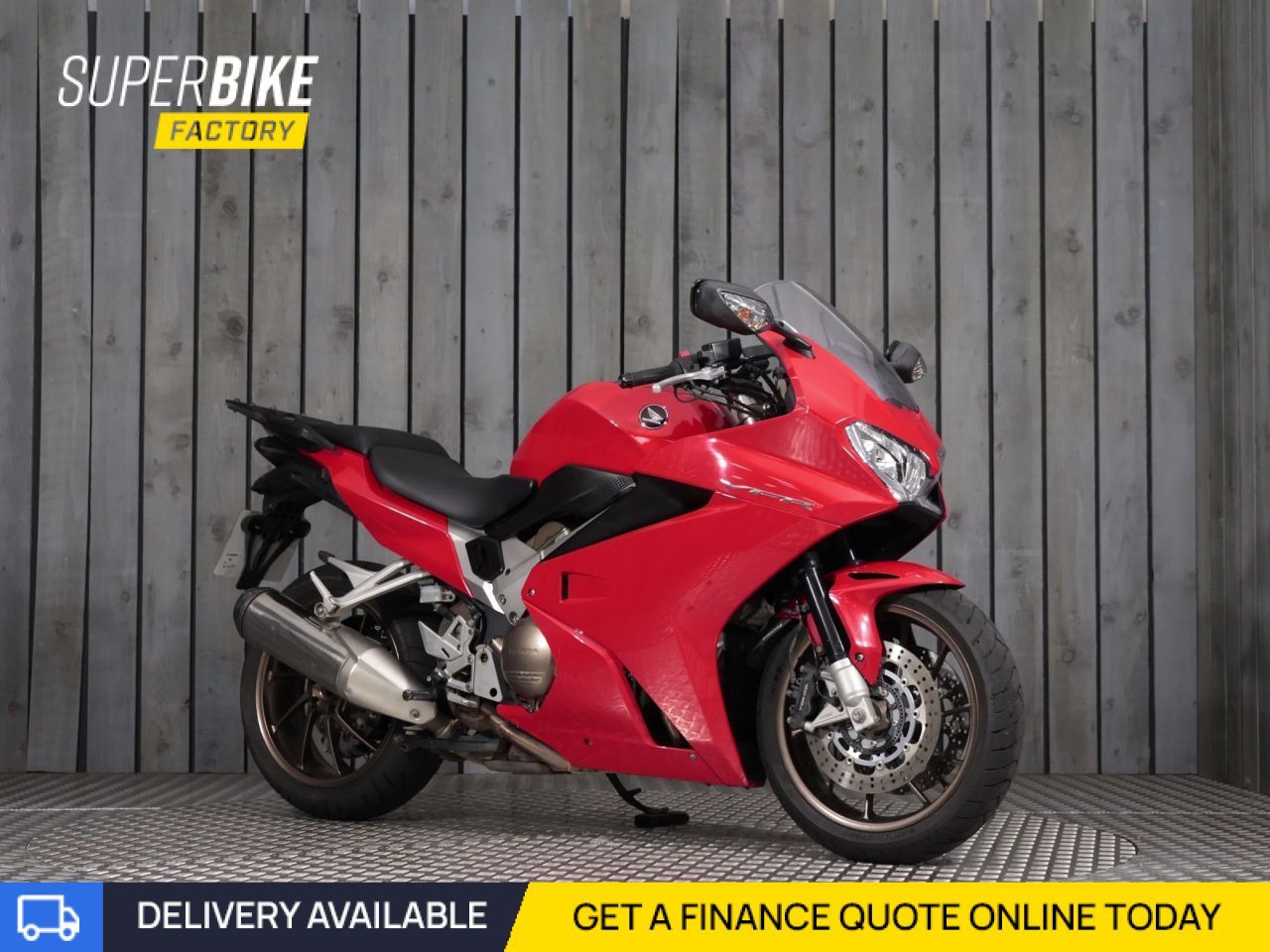 2014 HONDA VFR800 RED with 24435 miles - Used Motorbikes Dealer: Cheshire & Donington Park: The ...