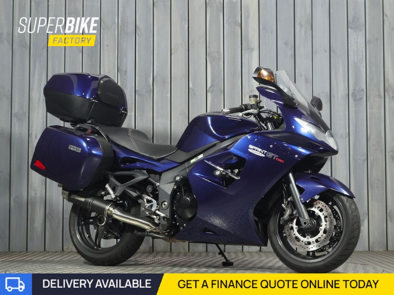 2014 TRIUMPH SPRINT GT 1050 - 11466 miles | Superbike Factory