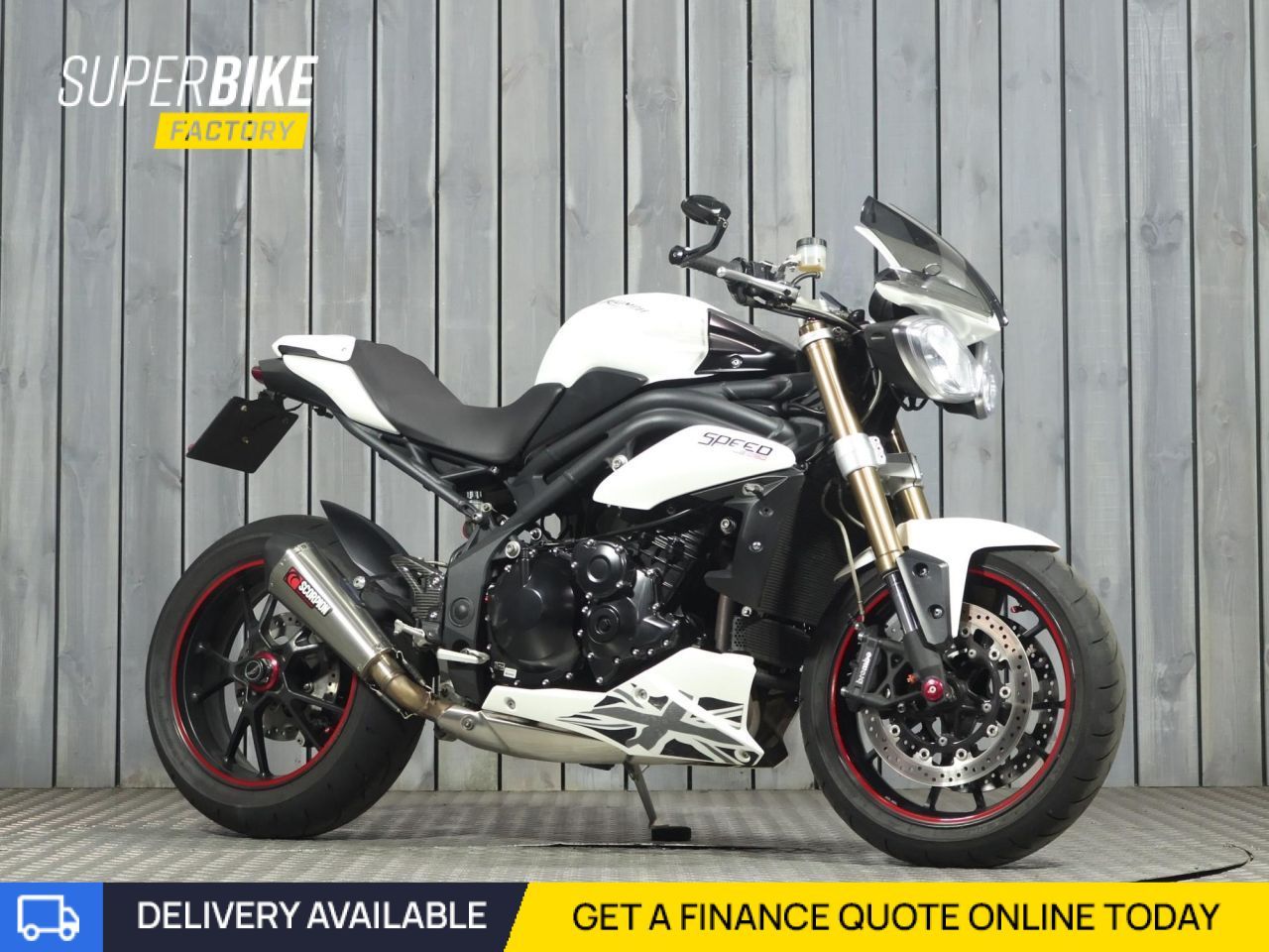 2012 TRIUMPH SPEED TRIPLE 1050 - 21140 miles | Superbike Factory