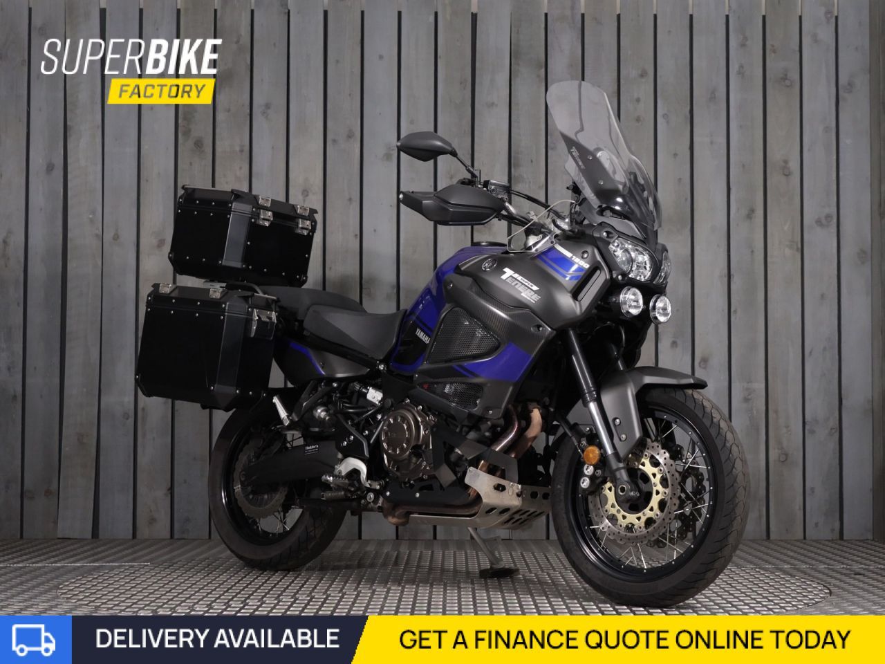 2018 YAMAHA XT1200 SUPER TENERE BLUE with 12043 miles - Used Motorbikes ...
