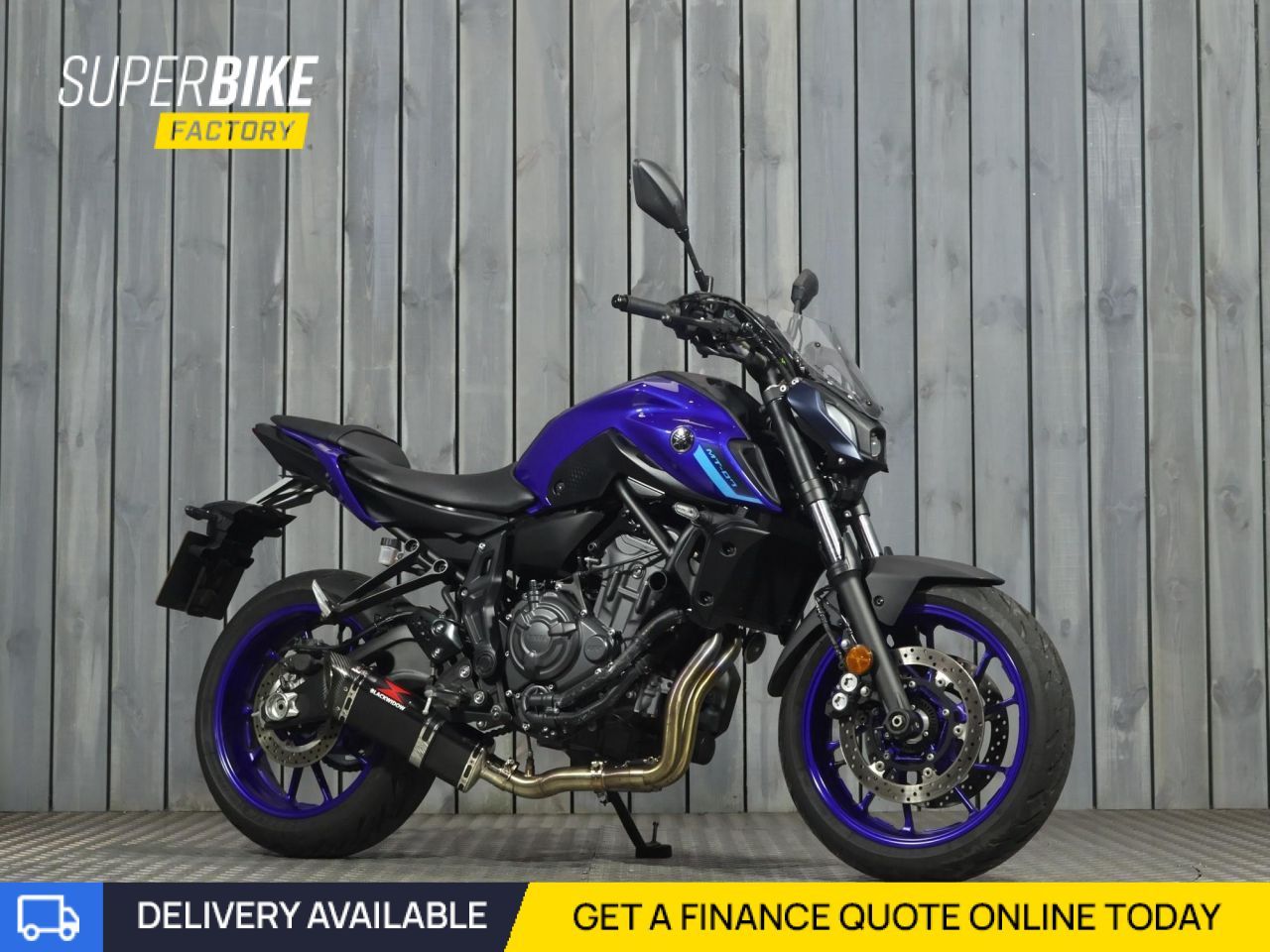 2023 YAMAHA MT-07 - 1855 miles | Superbike Factory