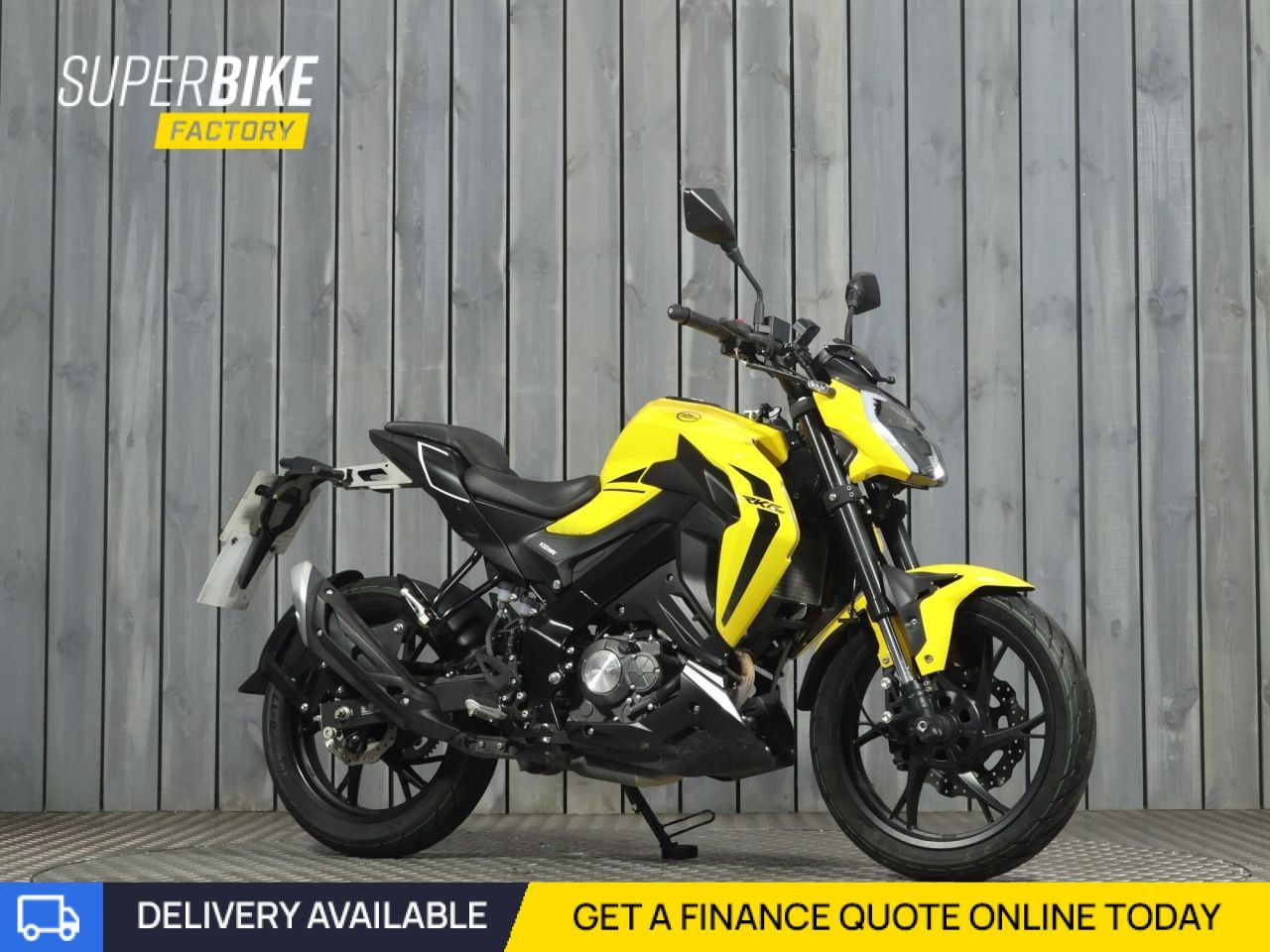 2024 KEEWAY RKF 125 YELLOW with 2292 miles - Used Motorbikes Dealer ...