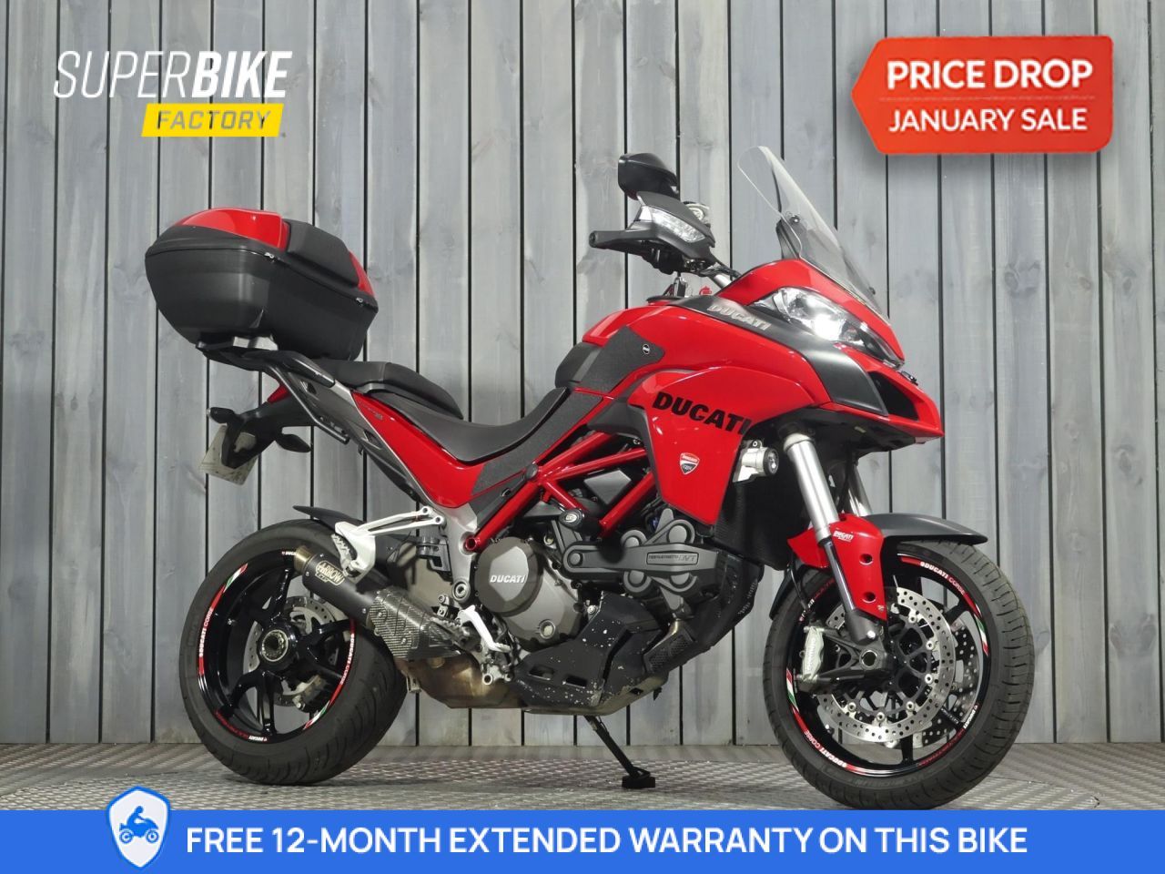 2016 DUCATI MULTISTRADA 1200 - 10701 miles | Superbike Factory
