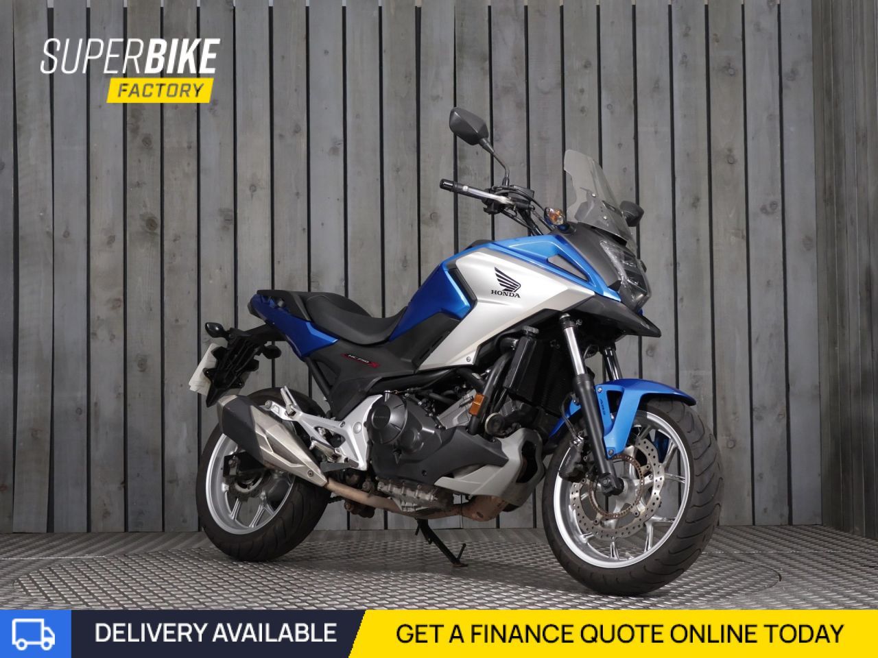 2017 HONDA NC750X BLUE with 15435 miles - Used Motorbikes Dealer ...