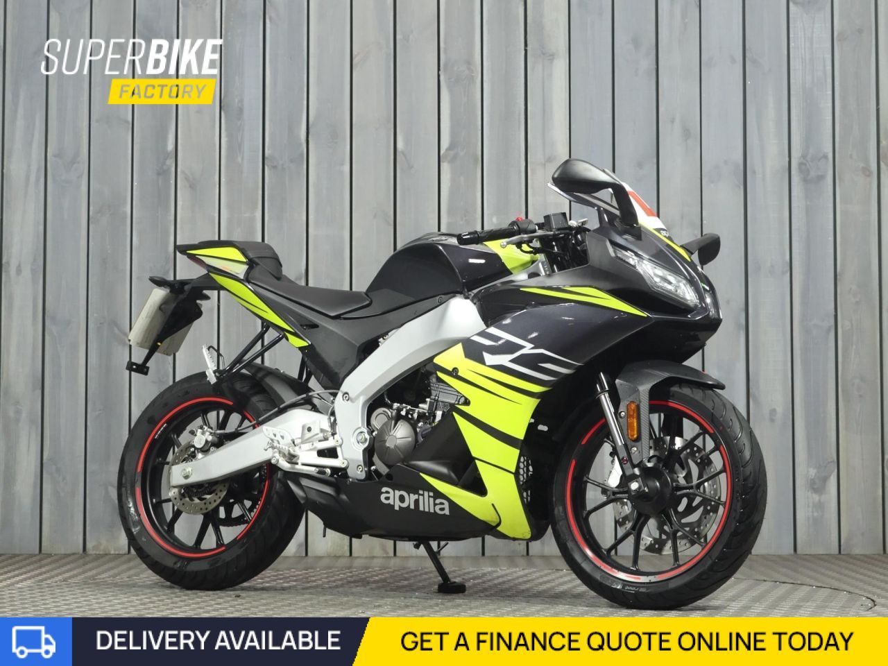 2025 APRILIA RS125 YELLOW with 774 miles - Used Motorbikes Dealer ...