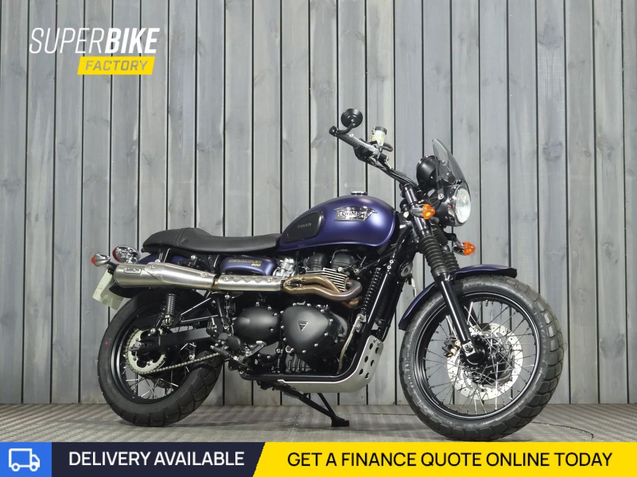 2015 TRIUMPH SCRAMBLER 900 - 4052 miles | Superbike Factory