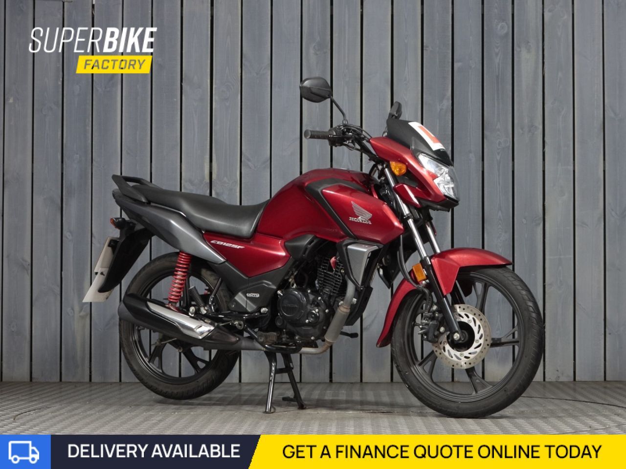 2021 HONDA CB125F - 4982 miles | Superbike Factory