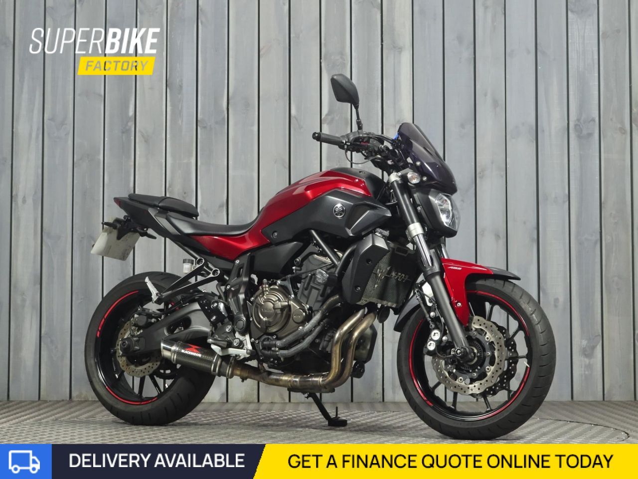 2016 YAMAHA MT-07 - 11449 miles | Superbike Factory