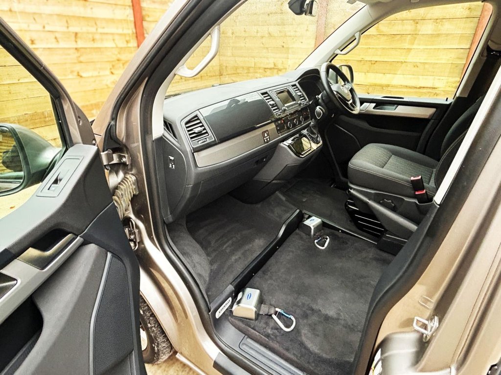 Volkswagen Caravelle Lwb Auto Passenger UP Front Wheelchair Accessible ...