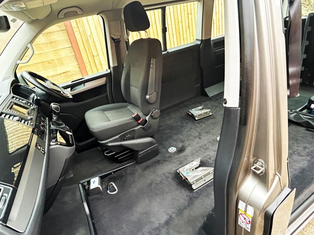 Volkswagen Caravelle Lwb Auto Passenger UP Front Wheelchair Accessible ...