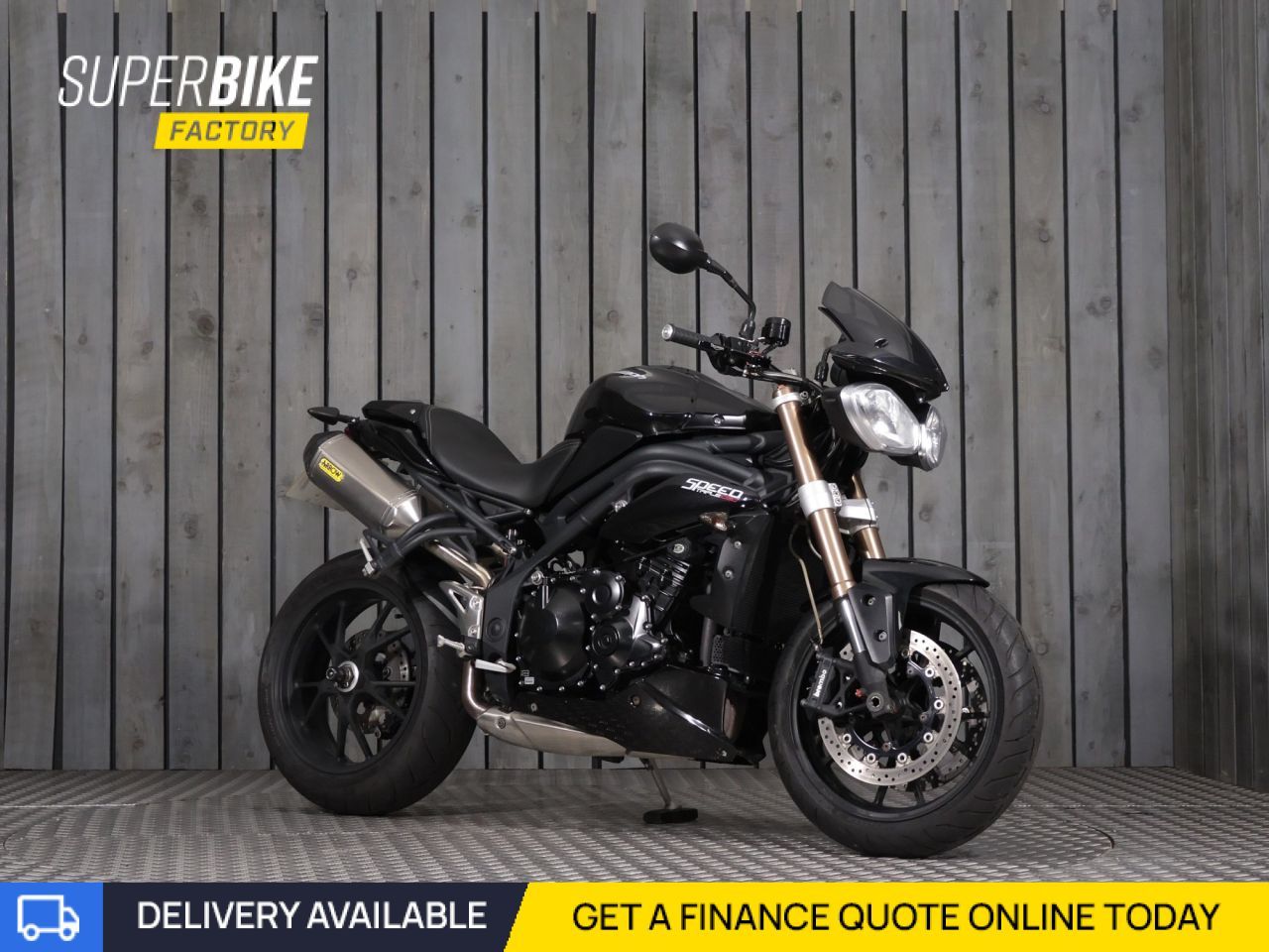 2011 TRIUMPH SPEED TRIPLE 1050 - 25151 miles | Superbike Factory