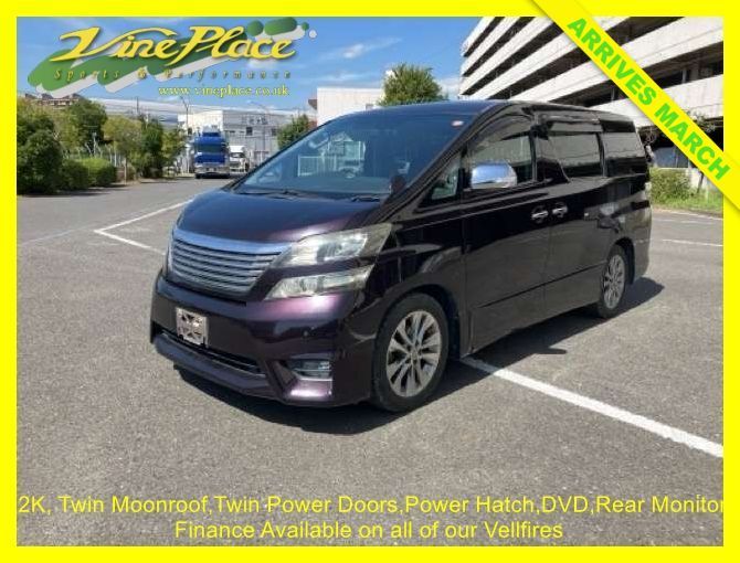 Toyota Vellfire 2.4z Platinum Selection II Type Gold,auto, 7 Seats