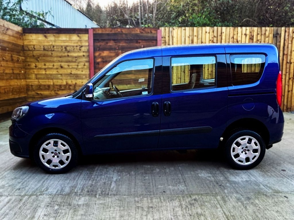 Fiat Doblo 3 Seat Wheelchair Accessible Disabled Access Vehicle Wav