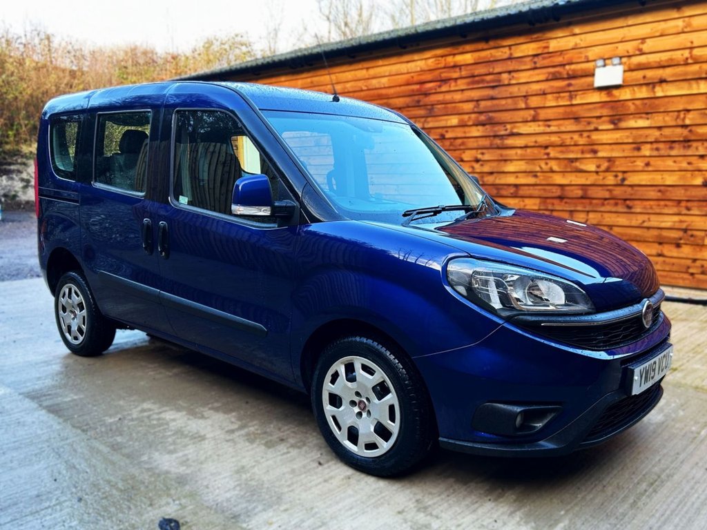 Fiat Doblo 3 Seat Wheelchair Accessible Disabled Access Vehicle Wav
