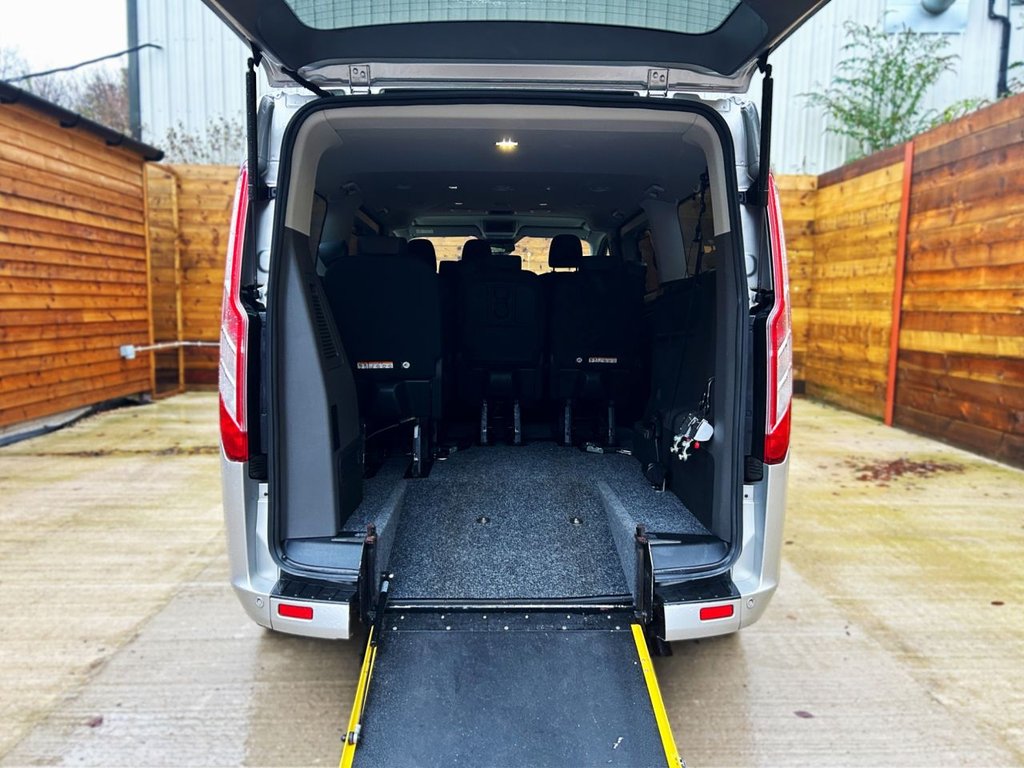 Ford Tourneo Custom L2 Lwb 7 Seat Auto Wheelchair Accessible Disabled ...