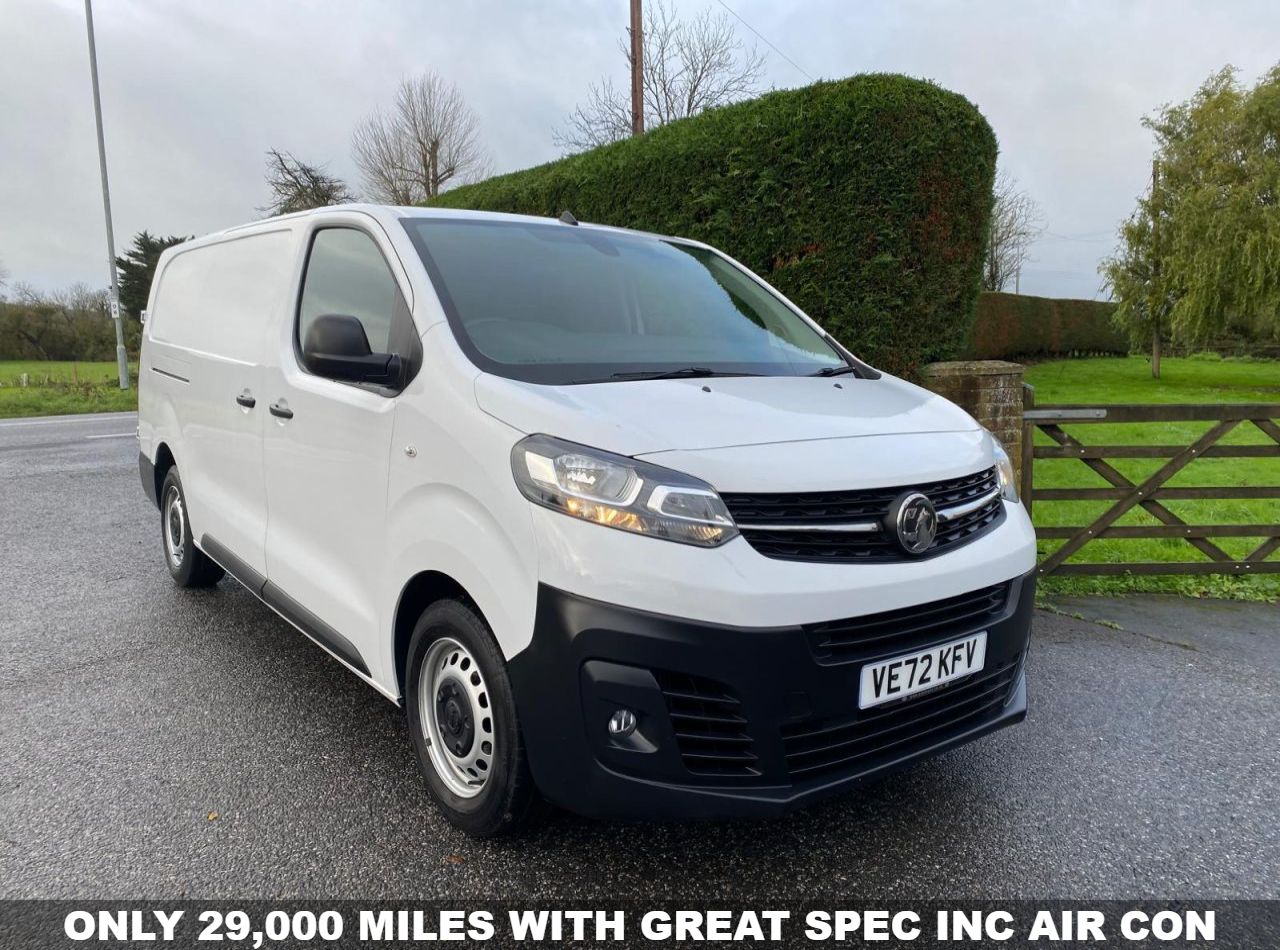 Vauxhall Vivaro 2900 Dynamic L2 Lwb Manual 1.5cc 100ps