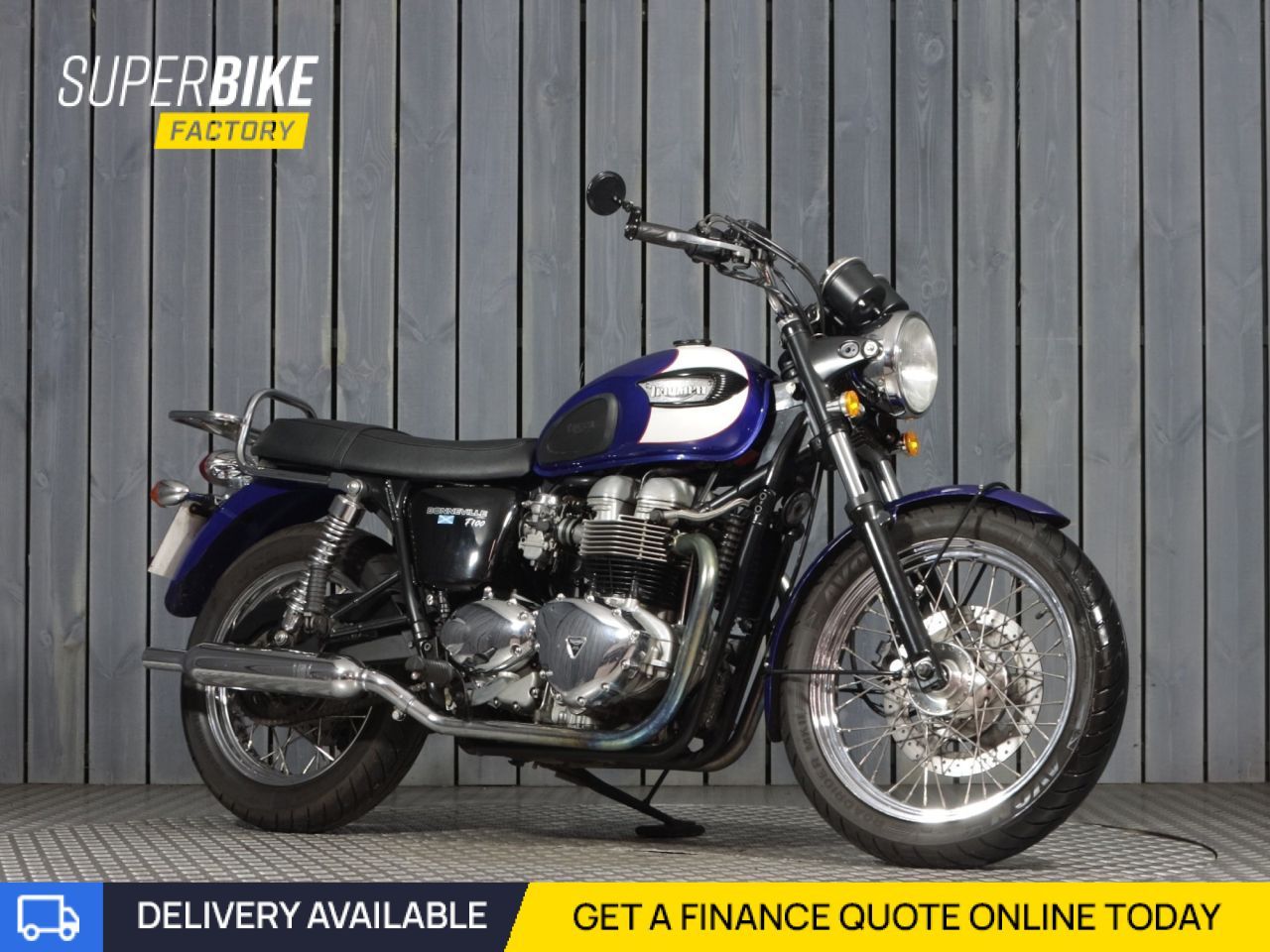 2003 TRIUMPH BONNEVILLE T100 - 6093 miles | Superbike Factory