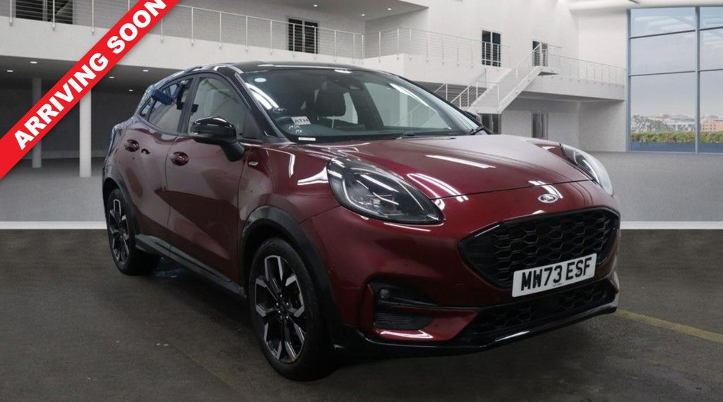 Ford Puma 1.0t Ecoboost Mhev Vivid Ruby Edition Suv 5dr Petrol Hybrid ...