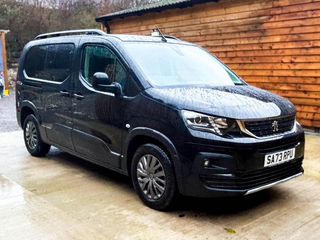 Peugeot Rifter L2 Lwb 3 Seat Wheelchair Accessible Disabled Access ...