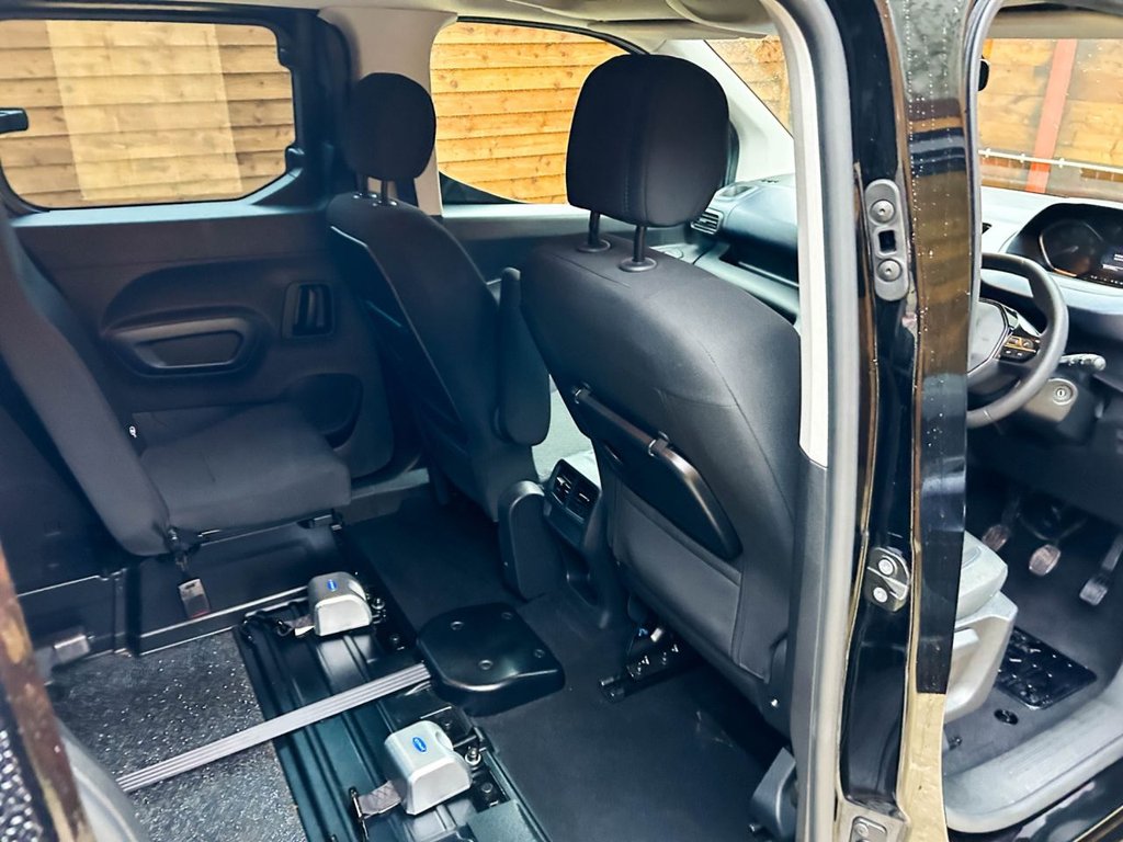 Peugeot Rifter L2 Lwb 3 Seat Wheelchair Accessible Disabled Access ...