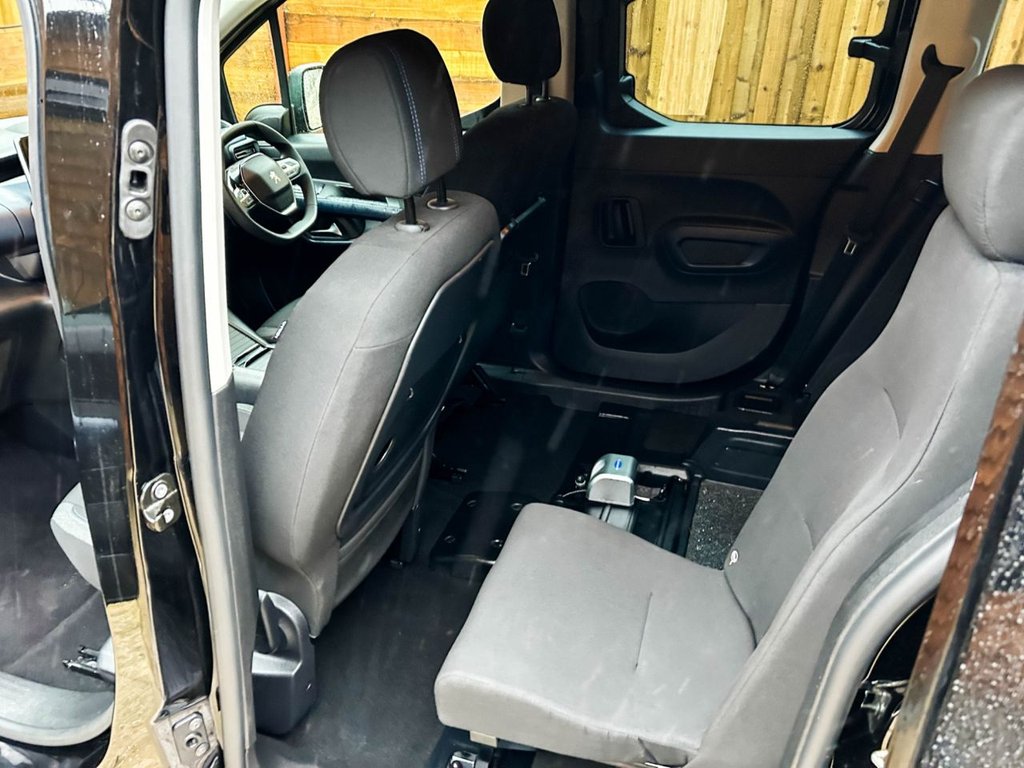 Peugeot Rifter L2 Lwb 3 Seat Wheelchair Accessible Disabled Access ...