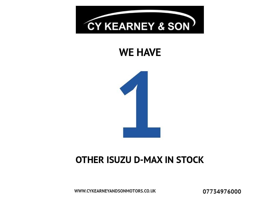 Isuzu D-Max 1.9 TD Yukon Pickup Double Cab 4dr Diesel Manual 4WD Euro 6 ...