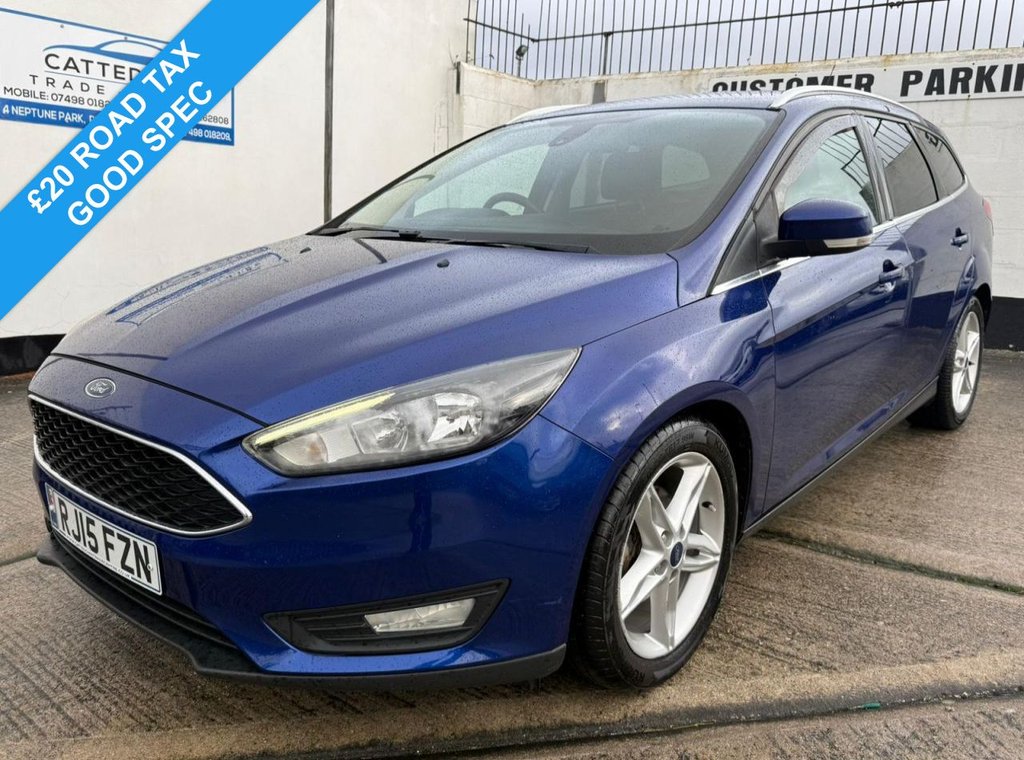 Ford Focus 1.5 TDCI Zetec Estate 5dr Diesel Manual Euro 6 (s/S) (120 Ps)