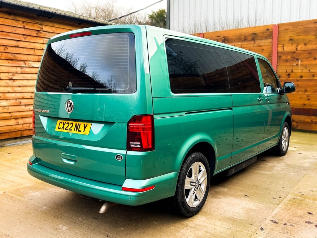 Volkswagen Transporter Lwb 5 Seat Side Entry Driver Transfer Wheelchair ...