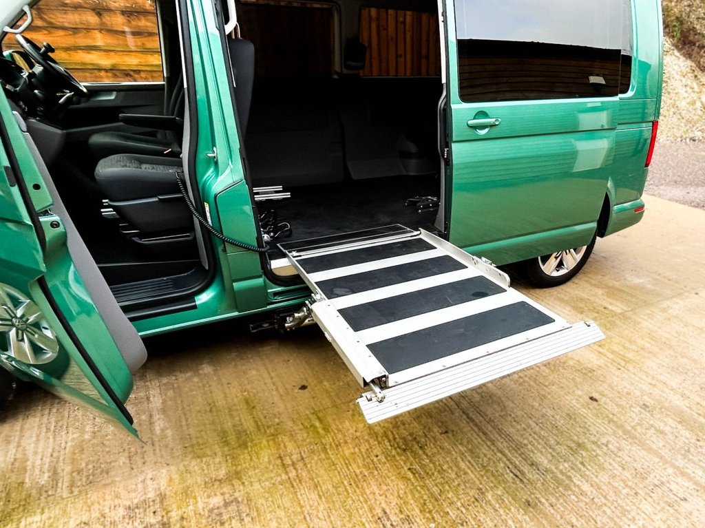 Volkswagen Transporter Lwb 5 Seat Side Entry Driver Transfer Wheelchair ...