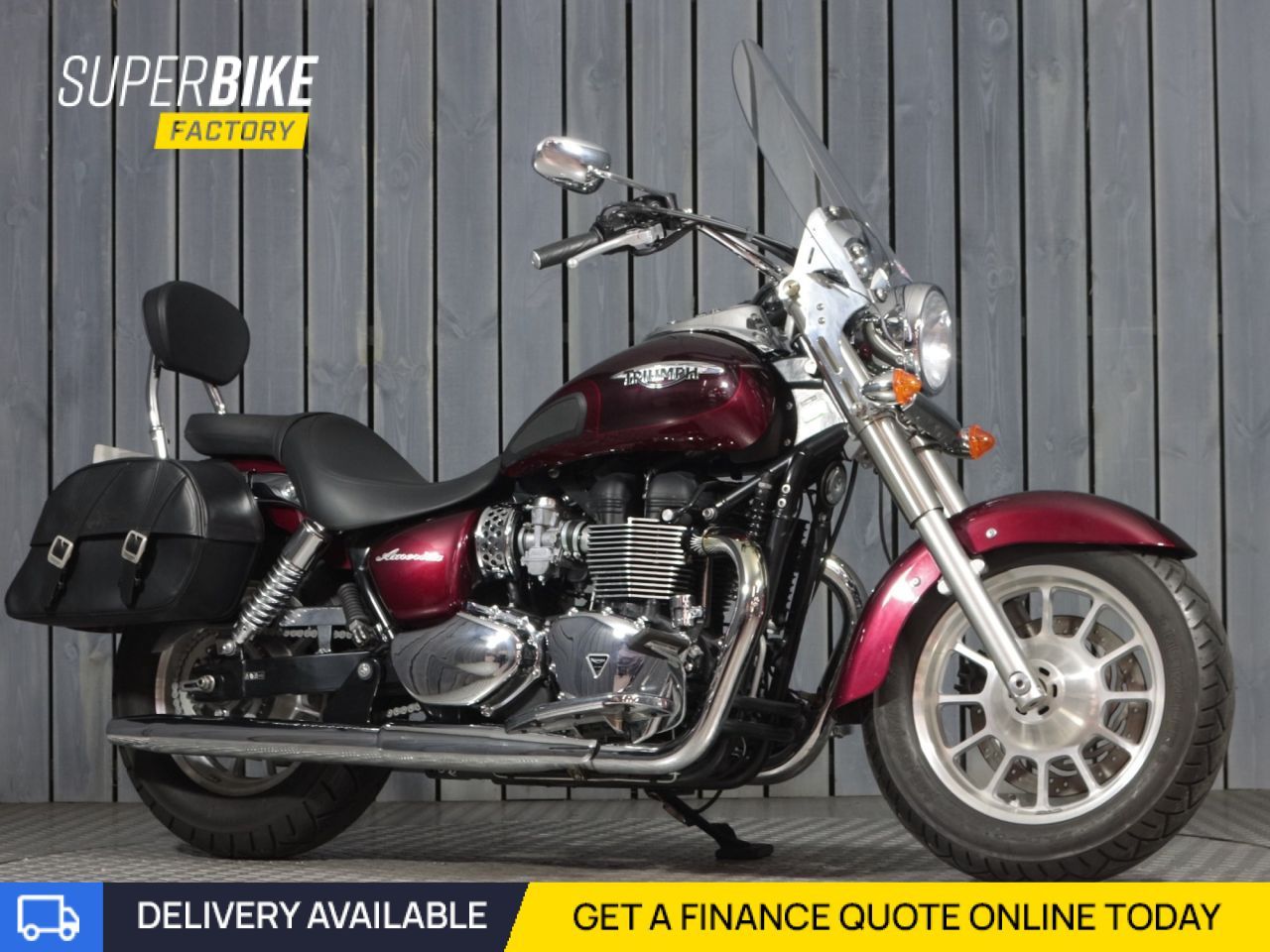2014 TRIUMPH BONNEVILLE AMERICA 865 - 860 miles | Superbike Factory